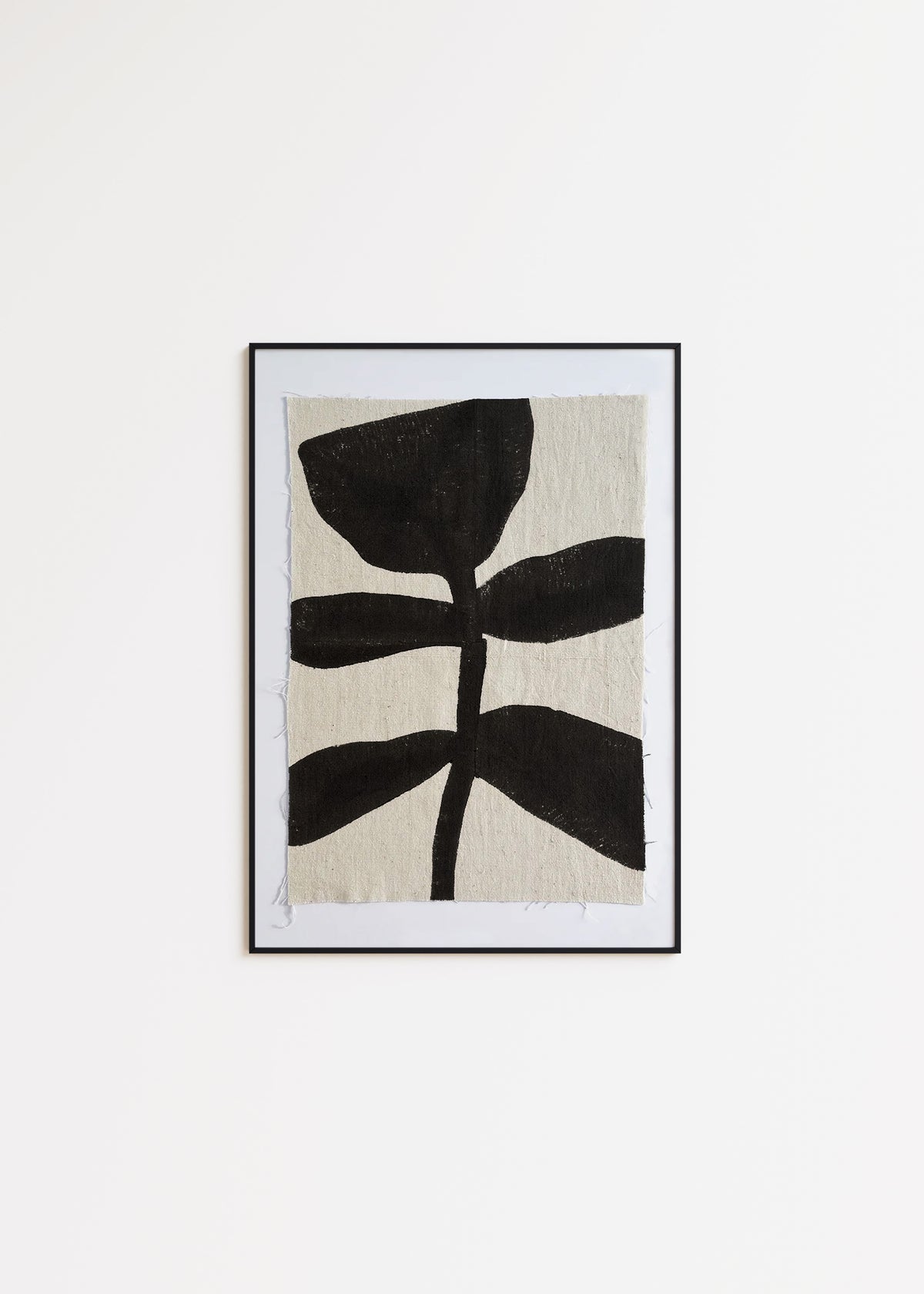 PO-EM Floral Block Print Wall Art